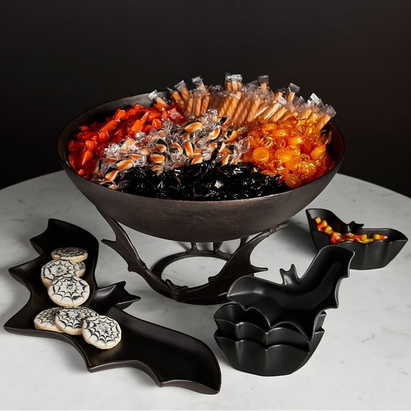 Pottery Barn | Holiday | Pottery Barn Large Bat In Flight Spooky Shaped ...